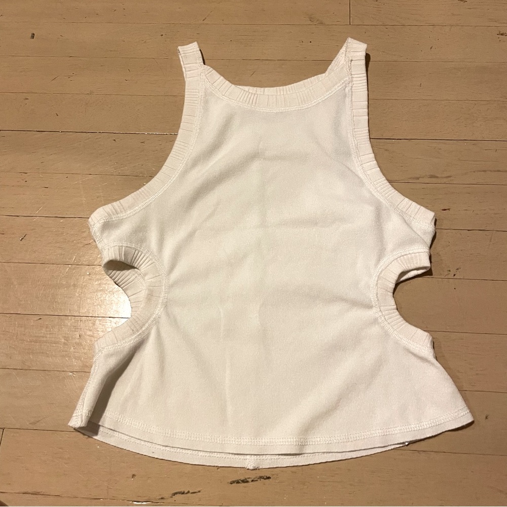 Urban Outfitters Side Cut Out Tank - Gem